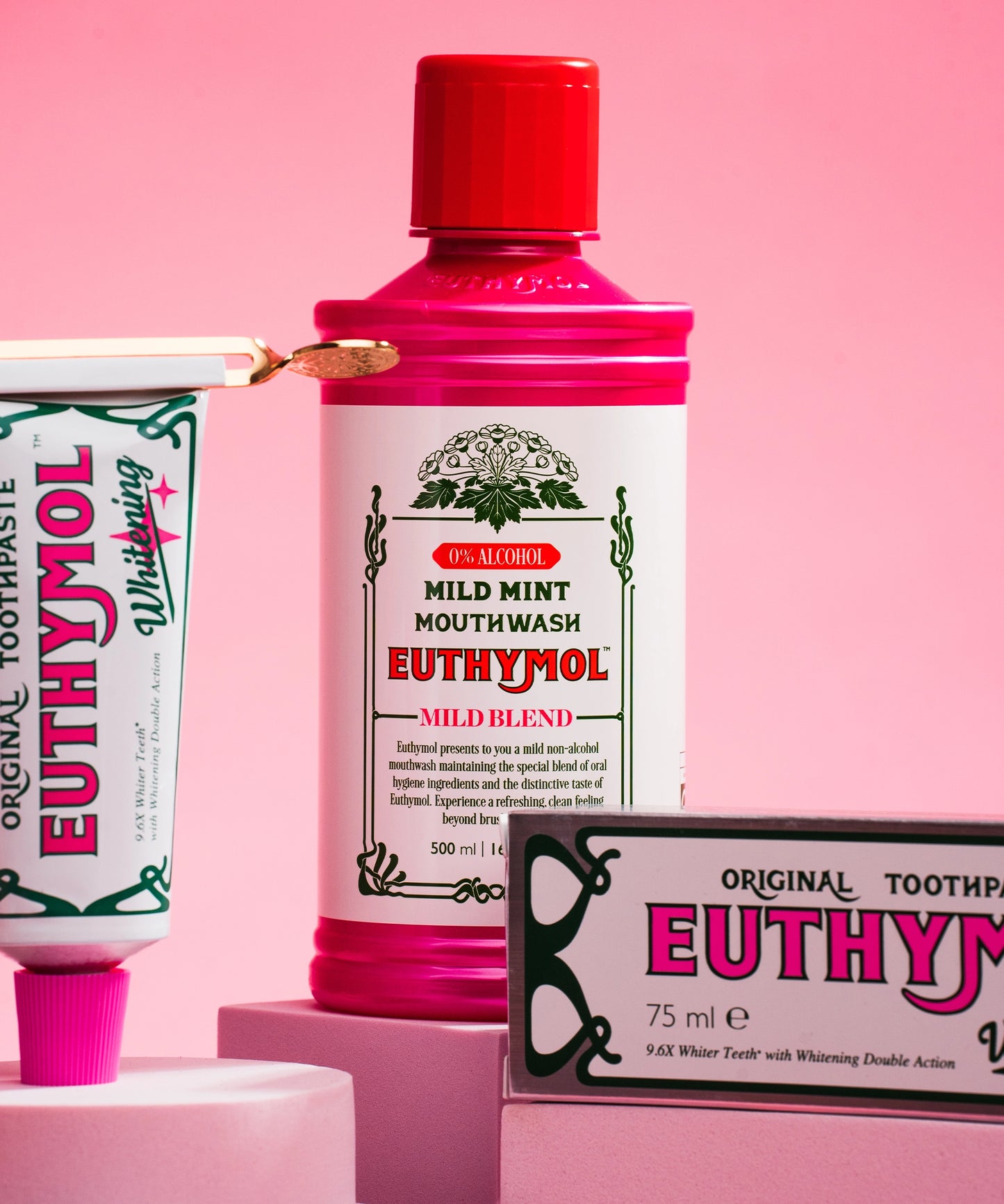 Euthymol Alcohol-free Mouthwash (Mild Mint) – LGH&H