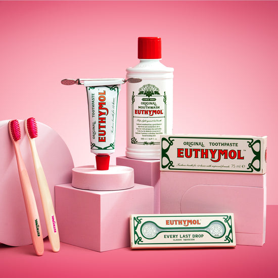 Euthymol Original Toothpaste Gift Box Set – Limited Edition (75ml x 3 ...