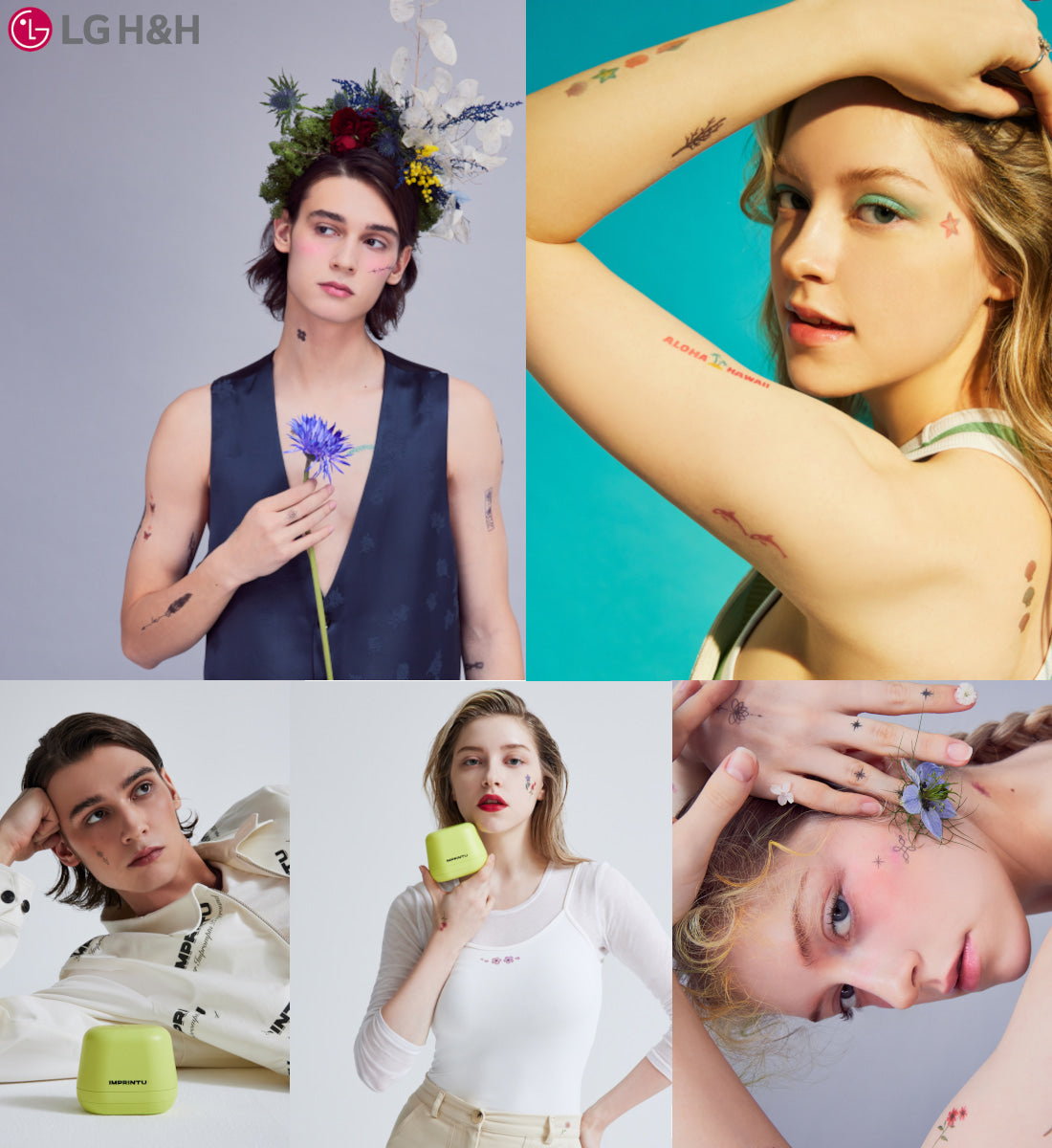 IMPRINTU Temporary Tattoo Printer set, Developed by LG H&H – LGH&H